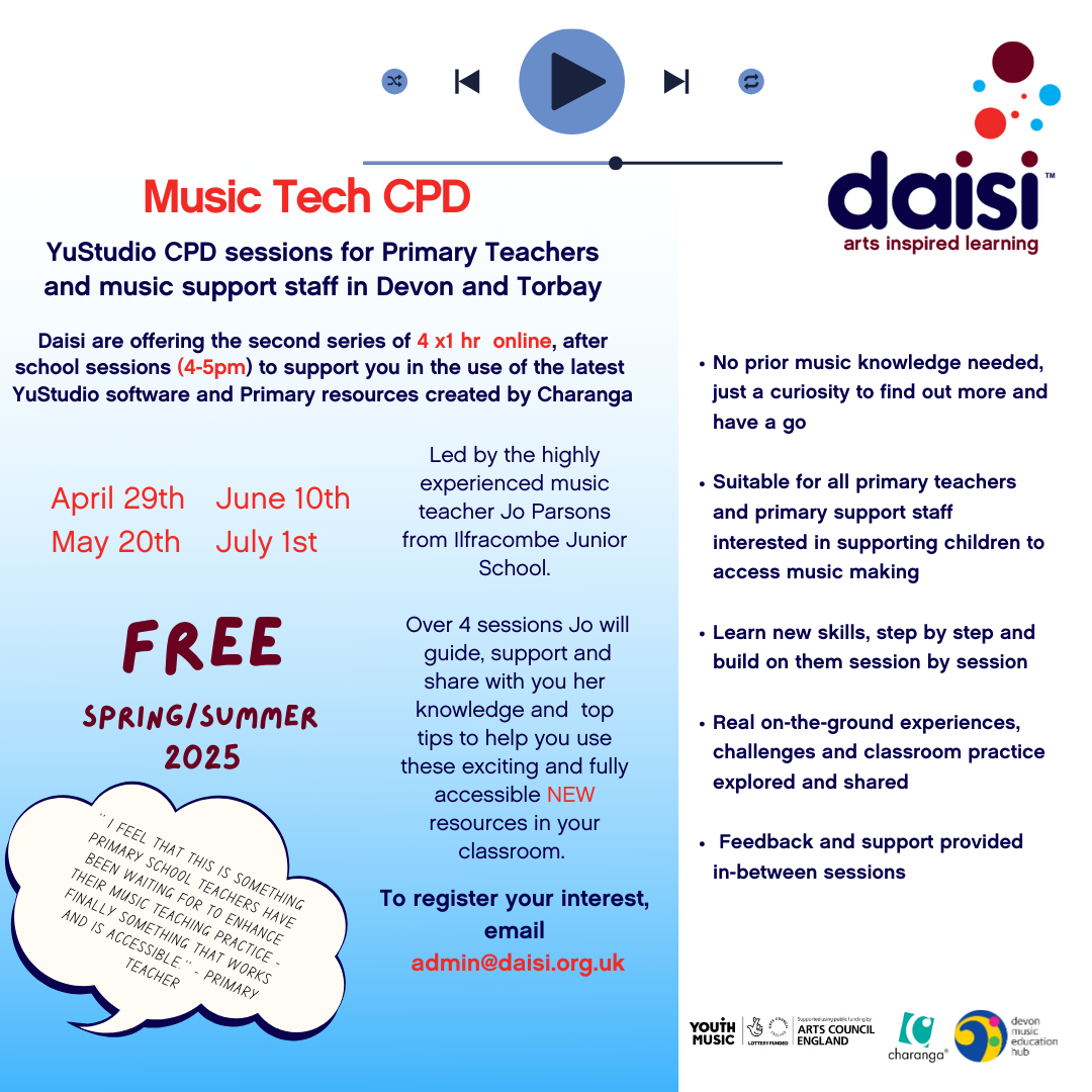 Music Tech CPD - Devon Music Education Hub